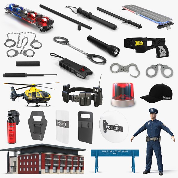 Police Light 3D Models for Download | TurboSquid