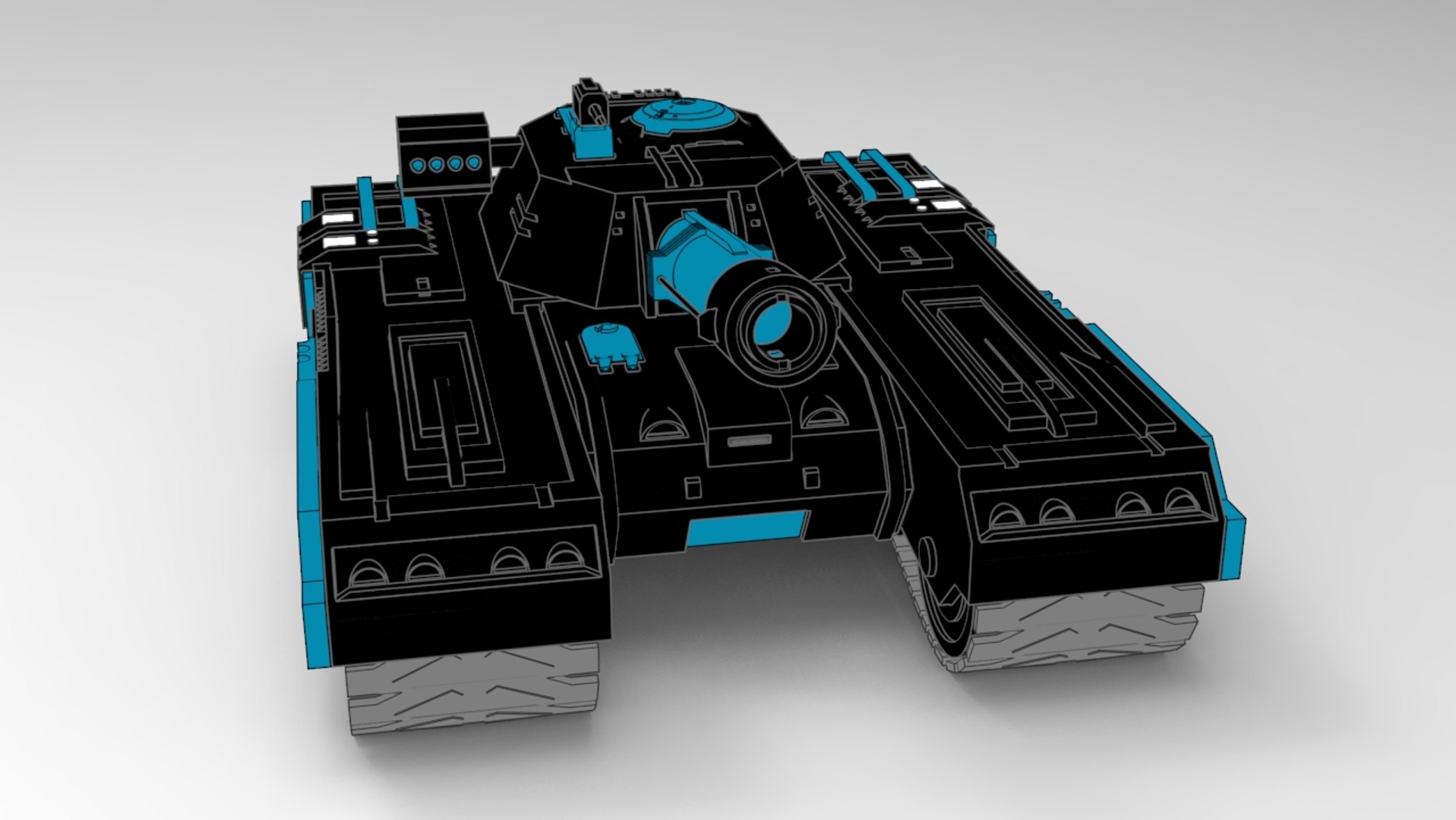 3D tank vehicle - TurboSquid 1584930