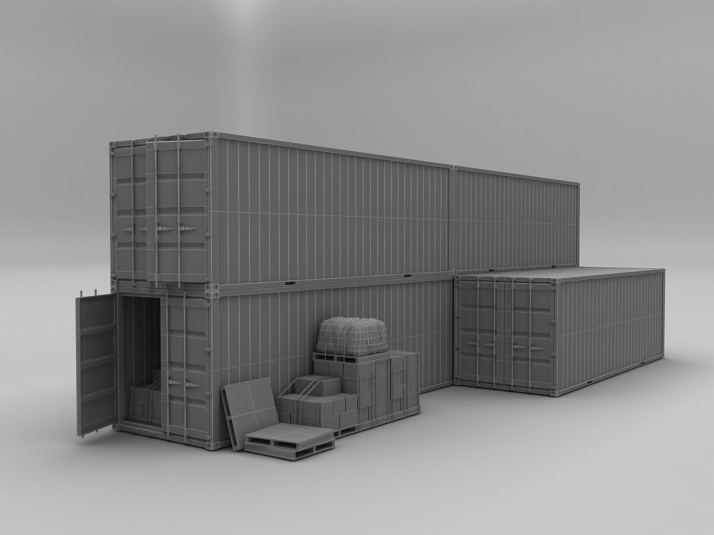 Reefer Containers Model - TurboSquid 2189467