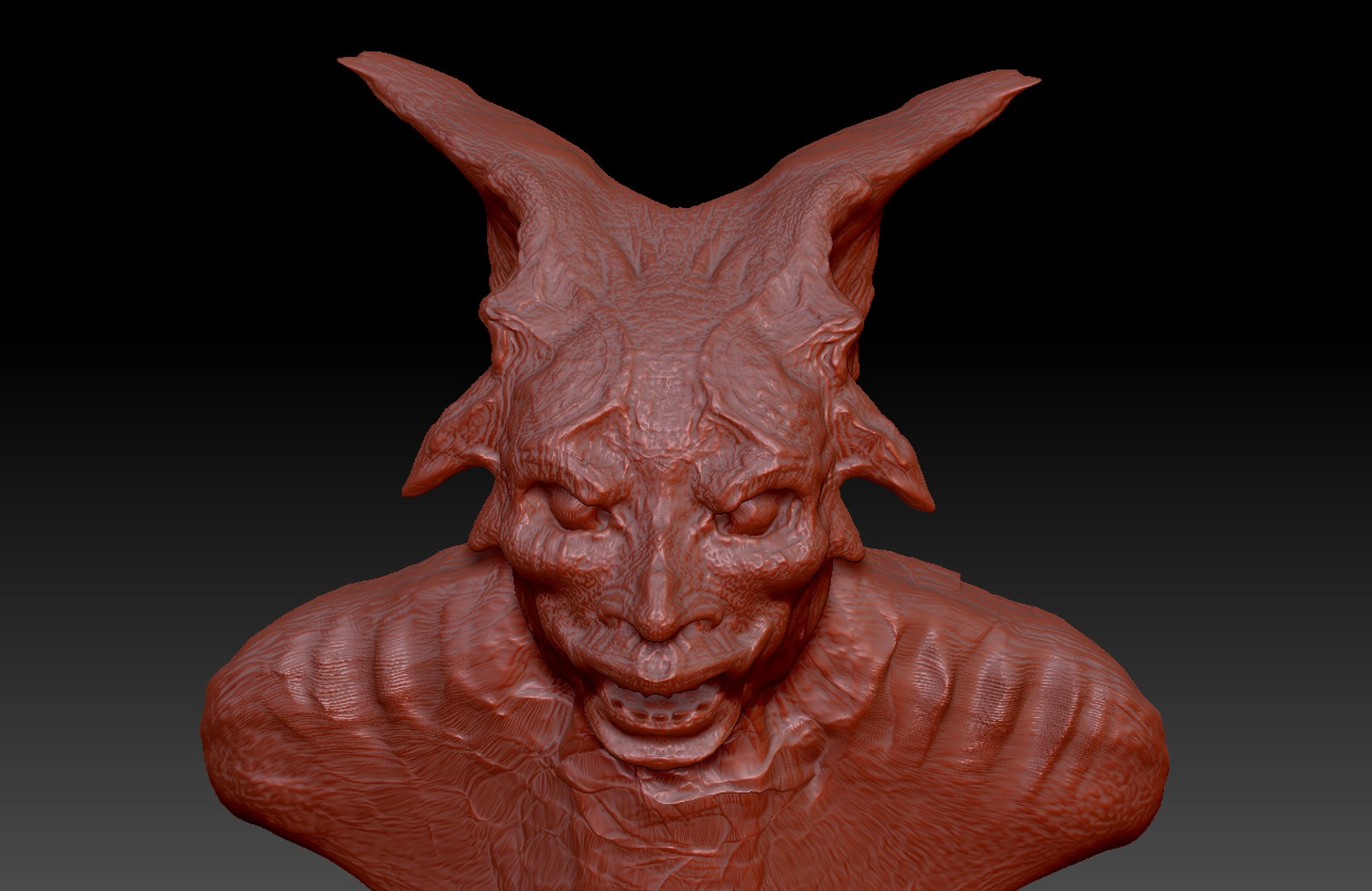 Creepy Imp 3d Model