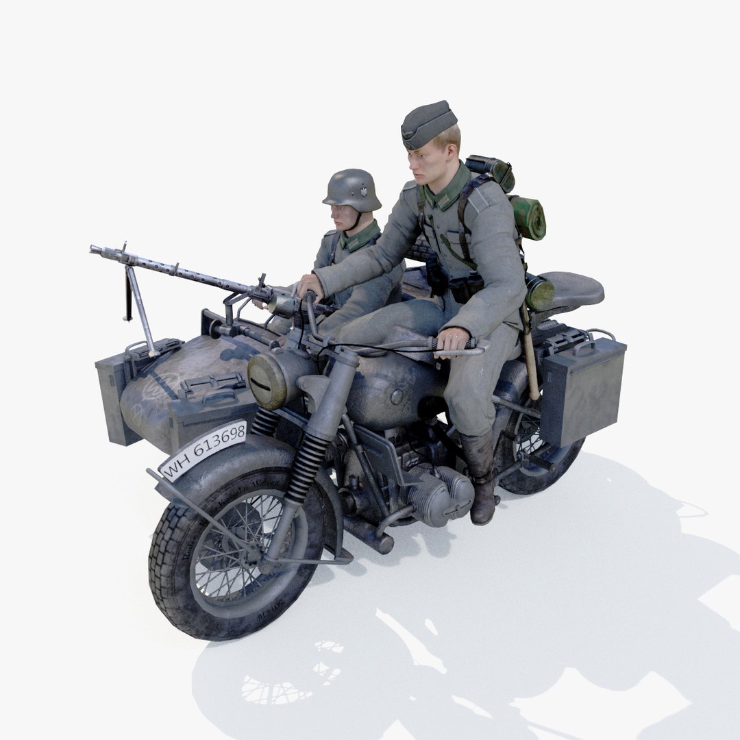 BMW R75 motorcycle Modelo 3D - TurboSquid 1966295