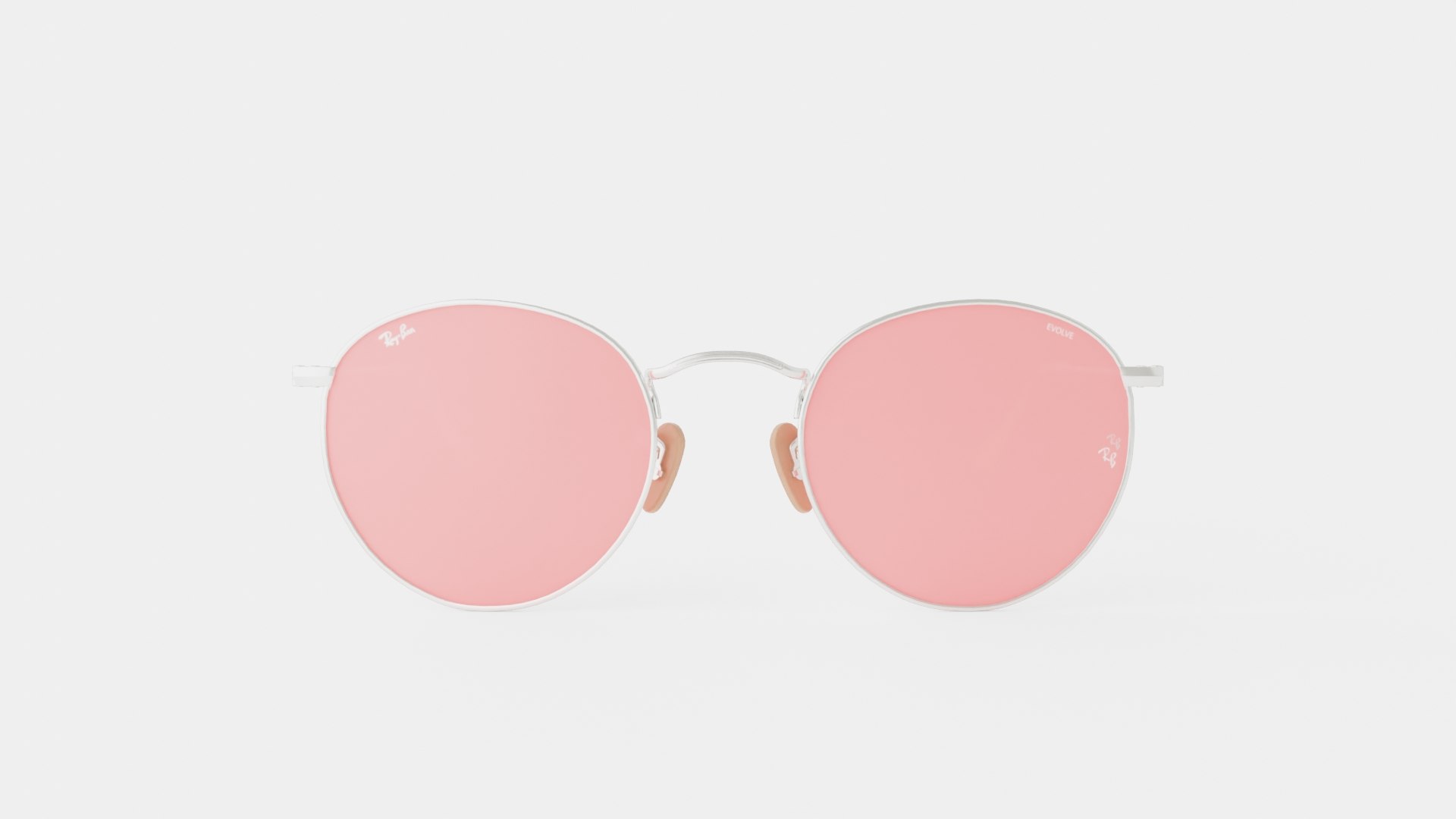 3D Ray-Ban Round Metal - RB3447 Sunglasses Model - TurboSquid 2231544