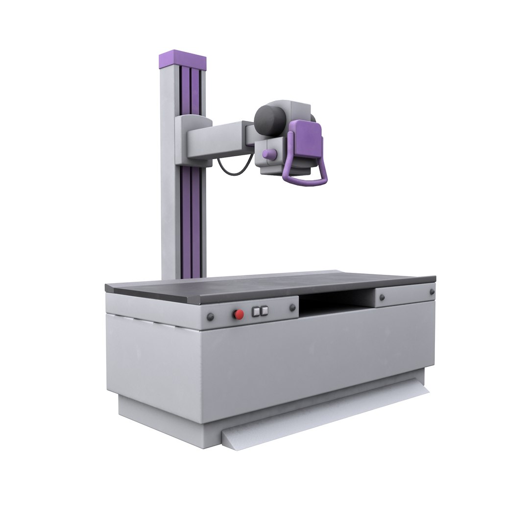 3D Model Radiography Machine - TurboSquid 2137444