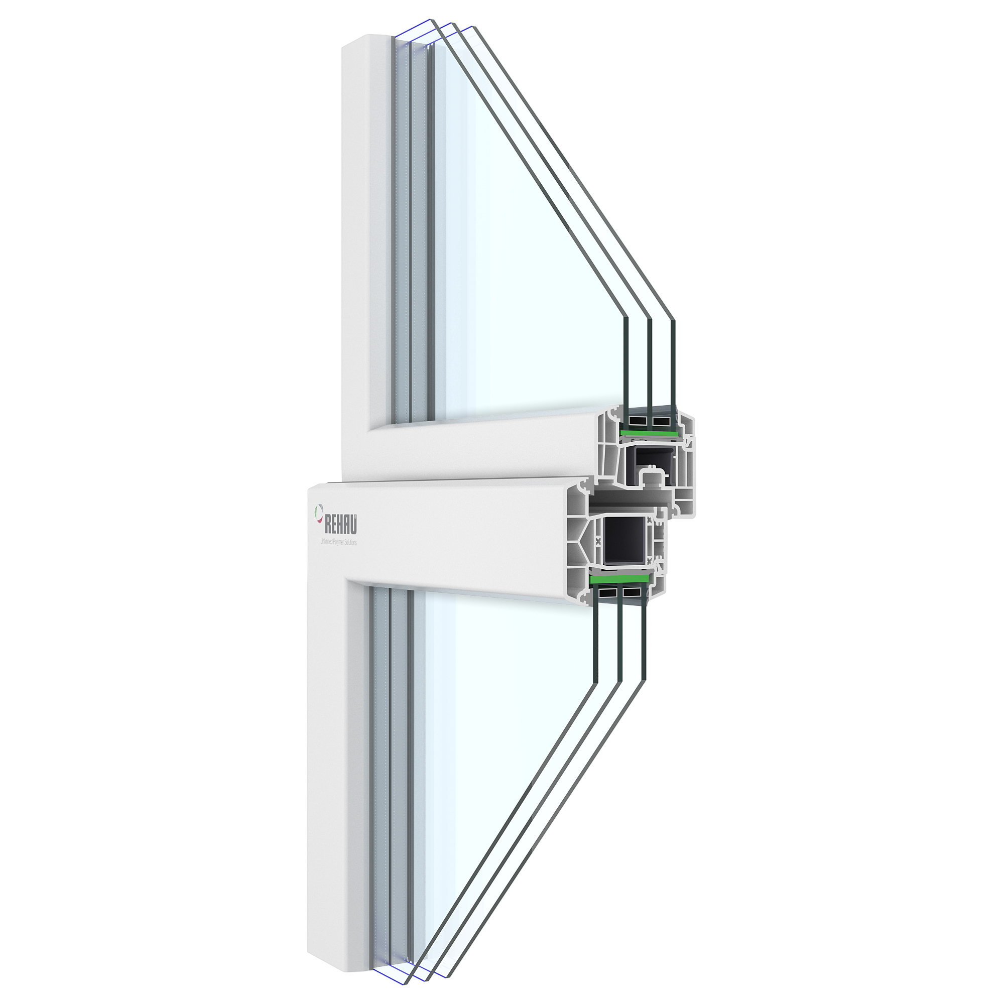 3D Rehau Window profiles 32 model - TurboSquid 1726564