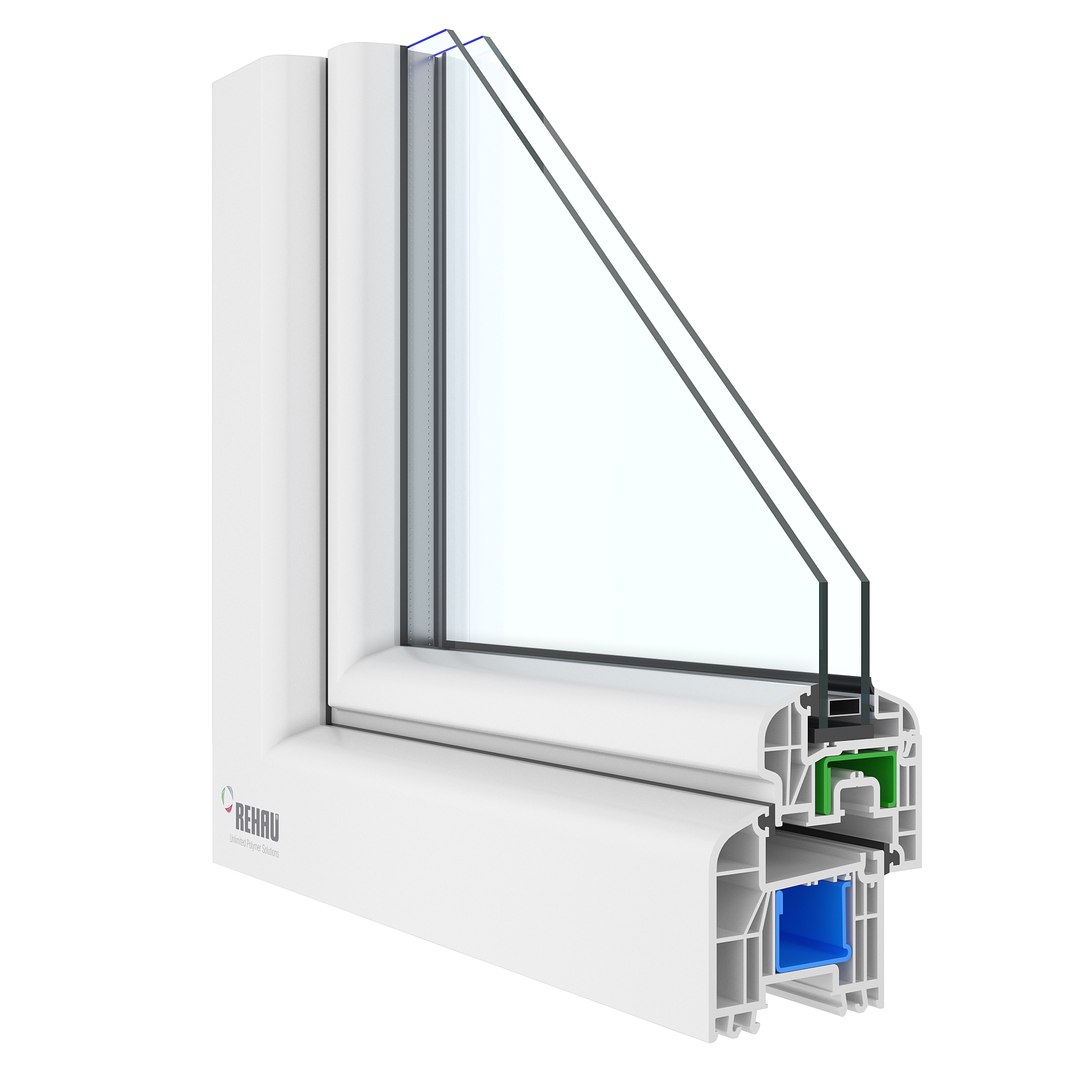 3D Rehau Window Profiles 32 Model - TurboSquid 1726564