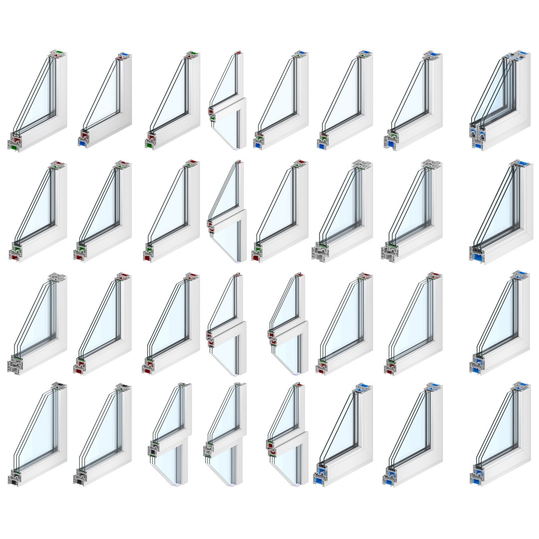 3D Rehau Window Profiles 32 Model - TurboSquid 1726564