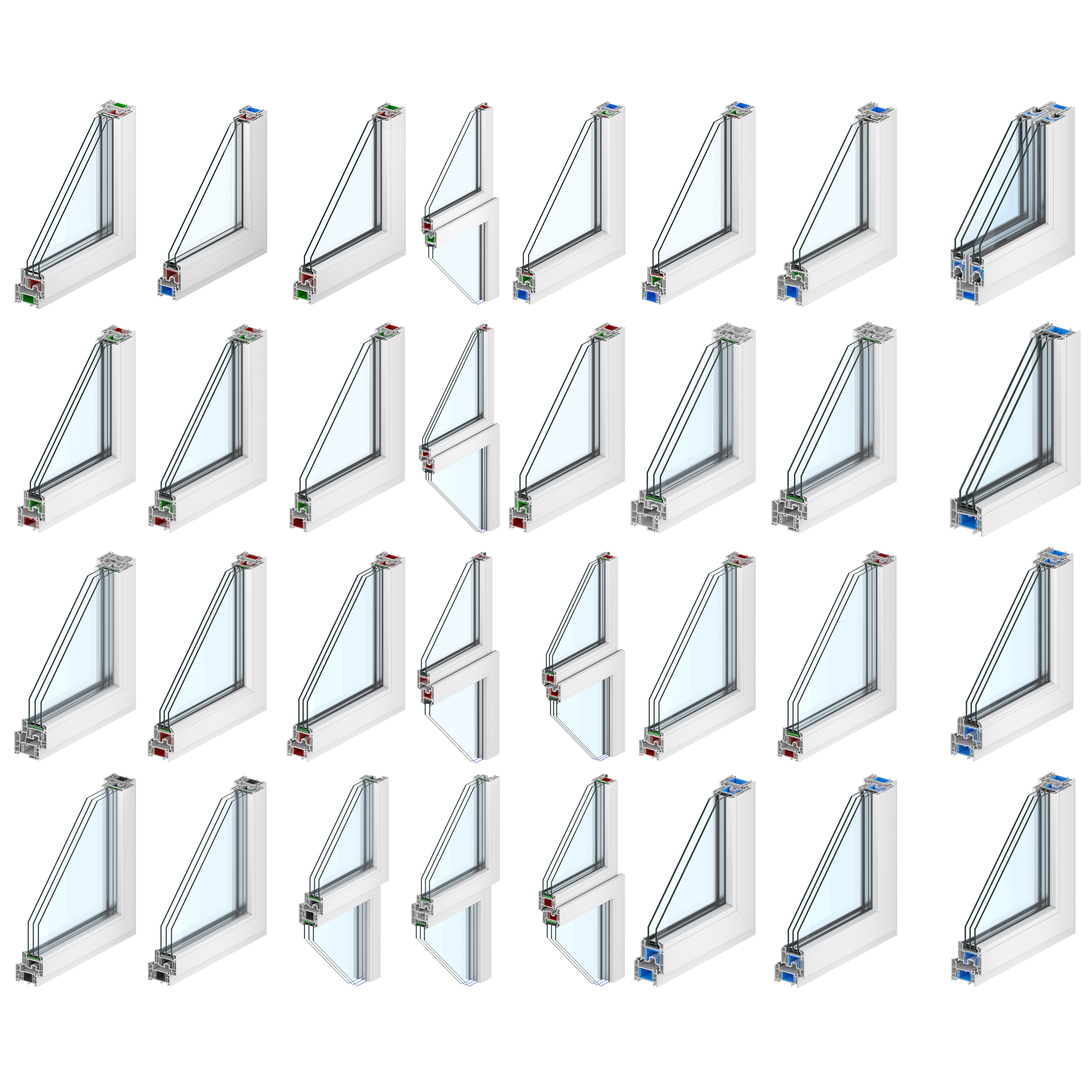 3D Rehau Window profiles 32 model - TurboSquid 1726564