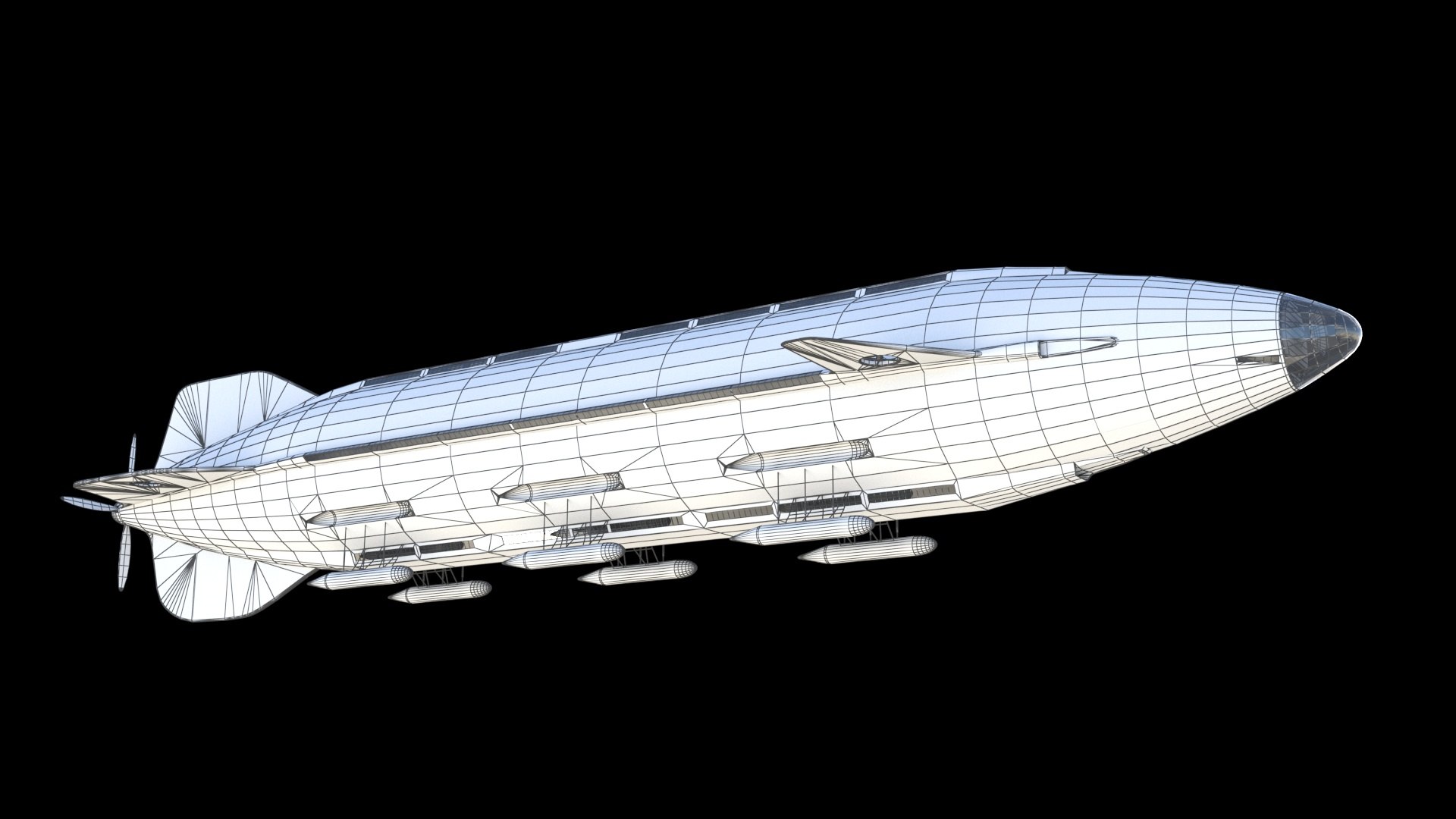 3D Atoms For Peace Dirigible - TurboSquid 2322867