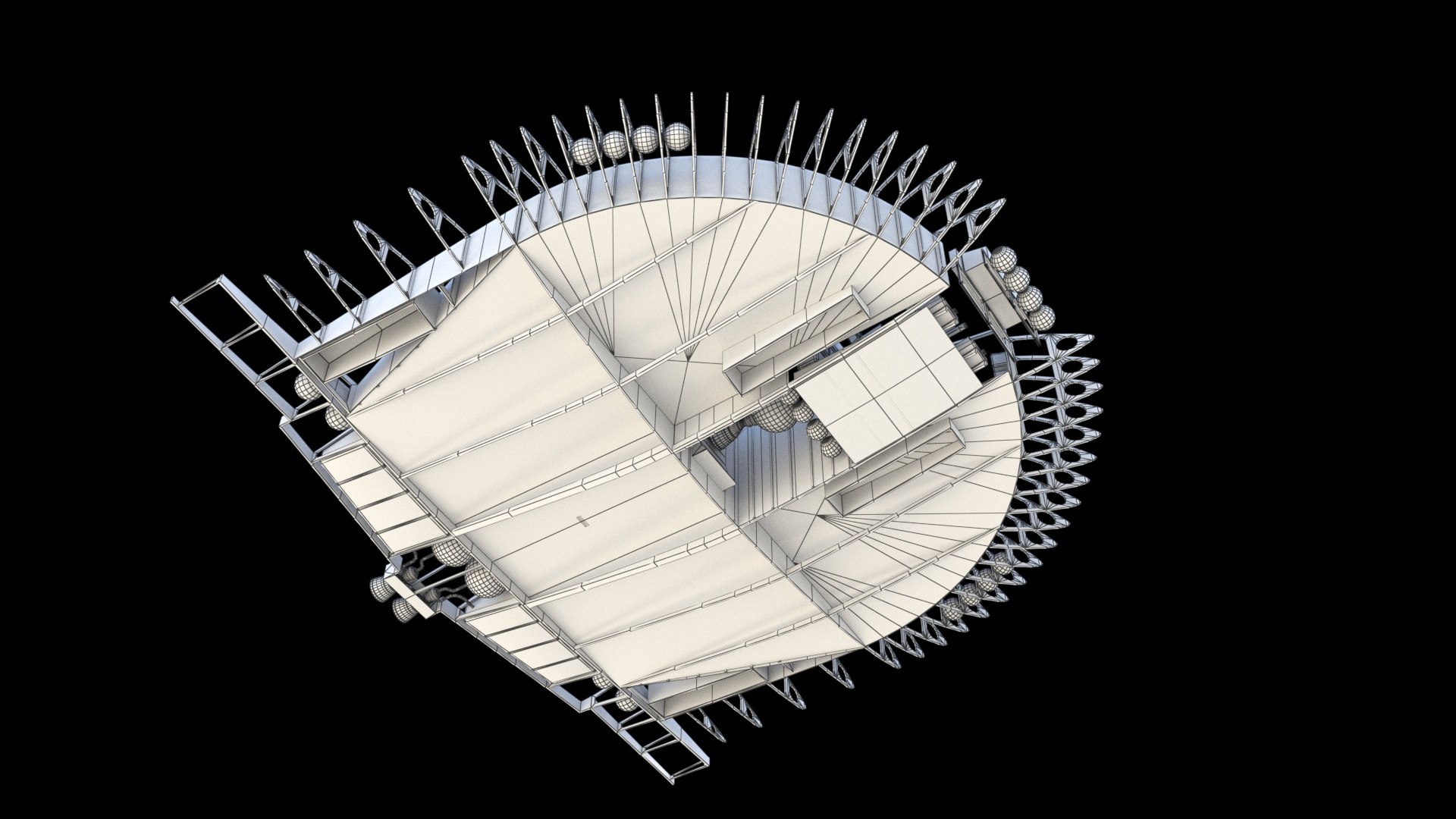 Lenticular Reentry Vehicle Model - TurboSquid 2405047