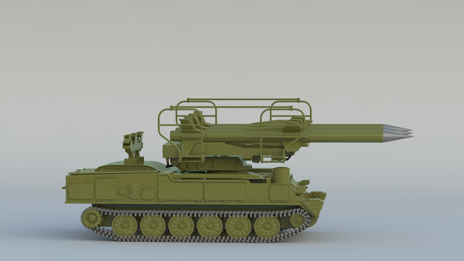 2k12 kub sa-6 3D model - TurboSquid 1478406