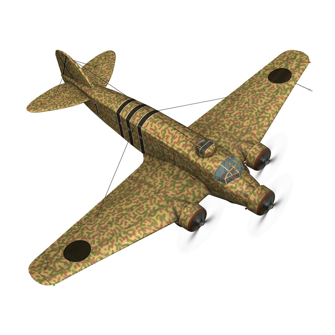 3ds Savoia-marchetti Sm 81 Bomber