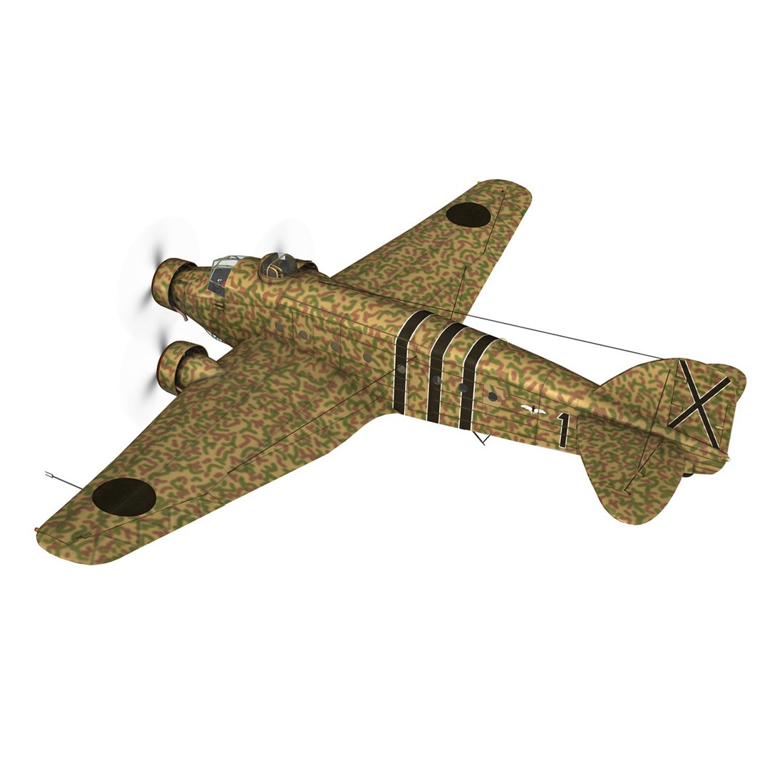 3ds Savoia-marchetti Sm 81 Bomber