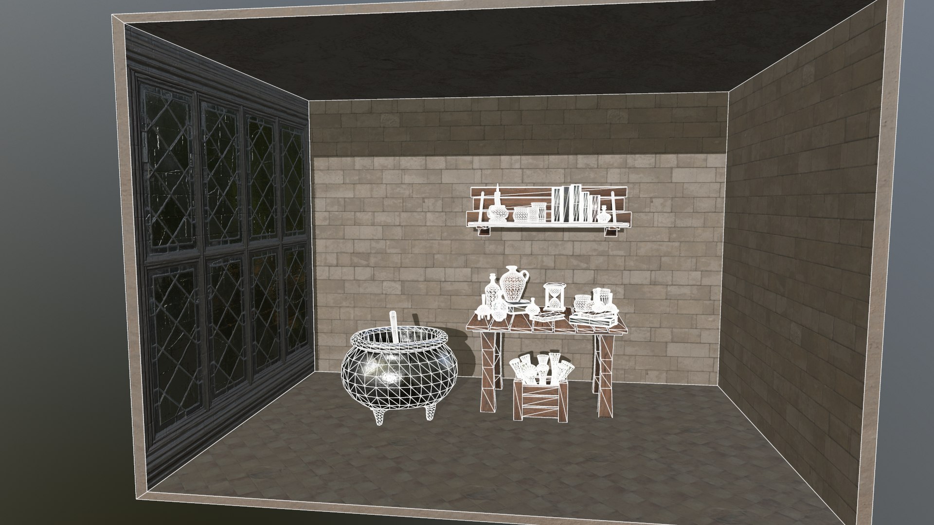 Alchemy Set 3D Model - TurboSquid 2325939