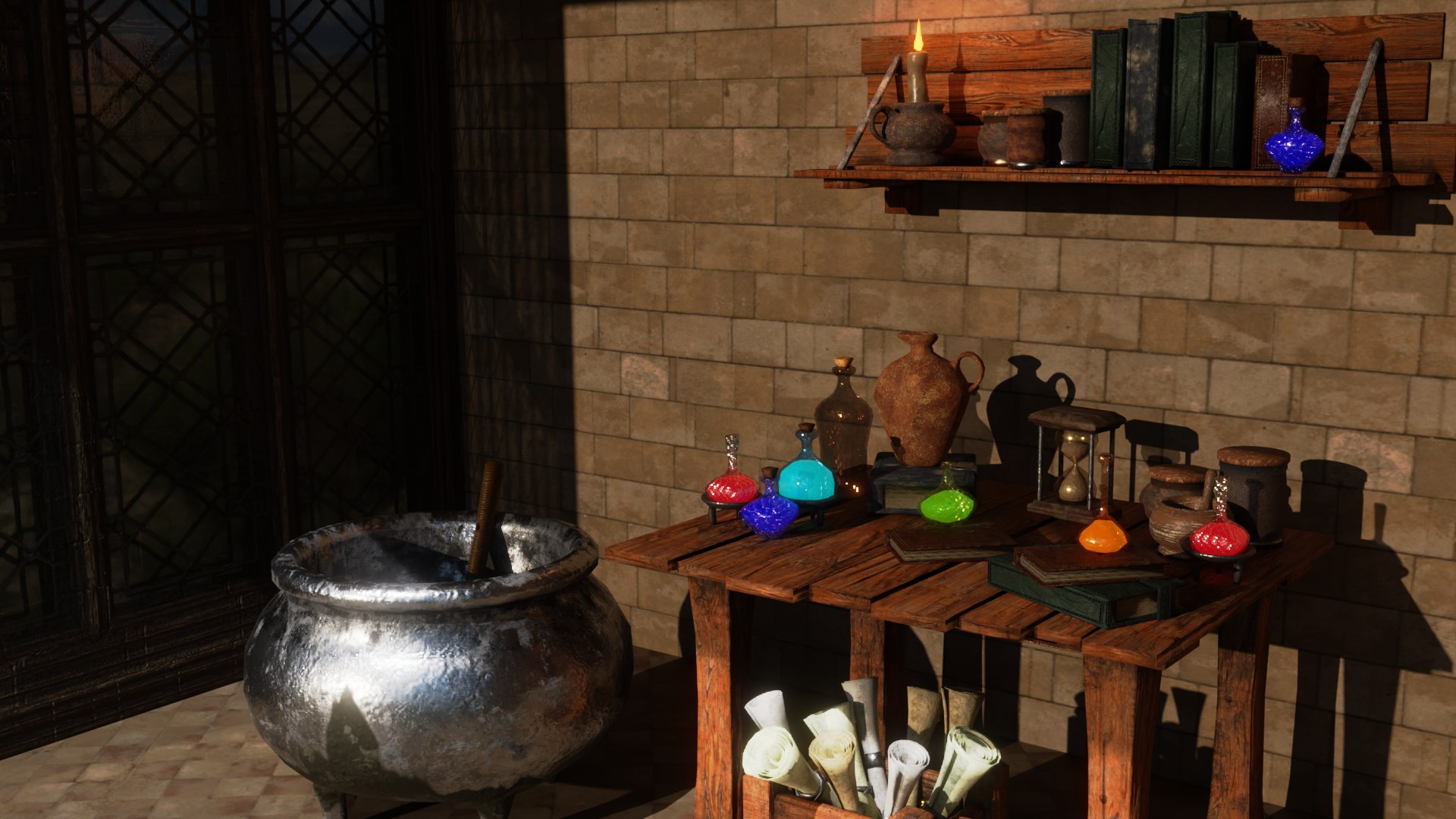 Alchemy Set 3D Model - TurboSquid 2325939