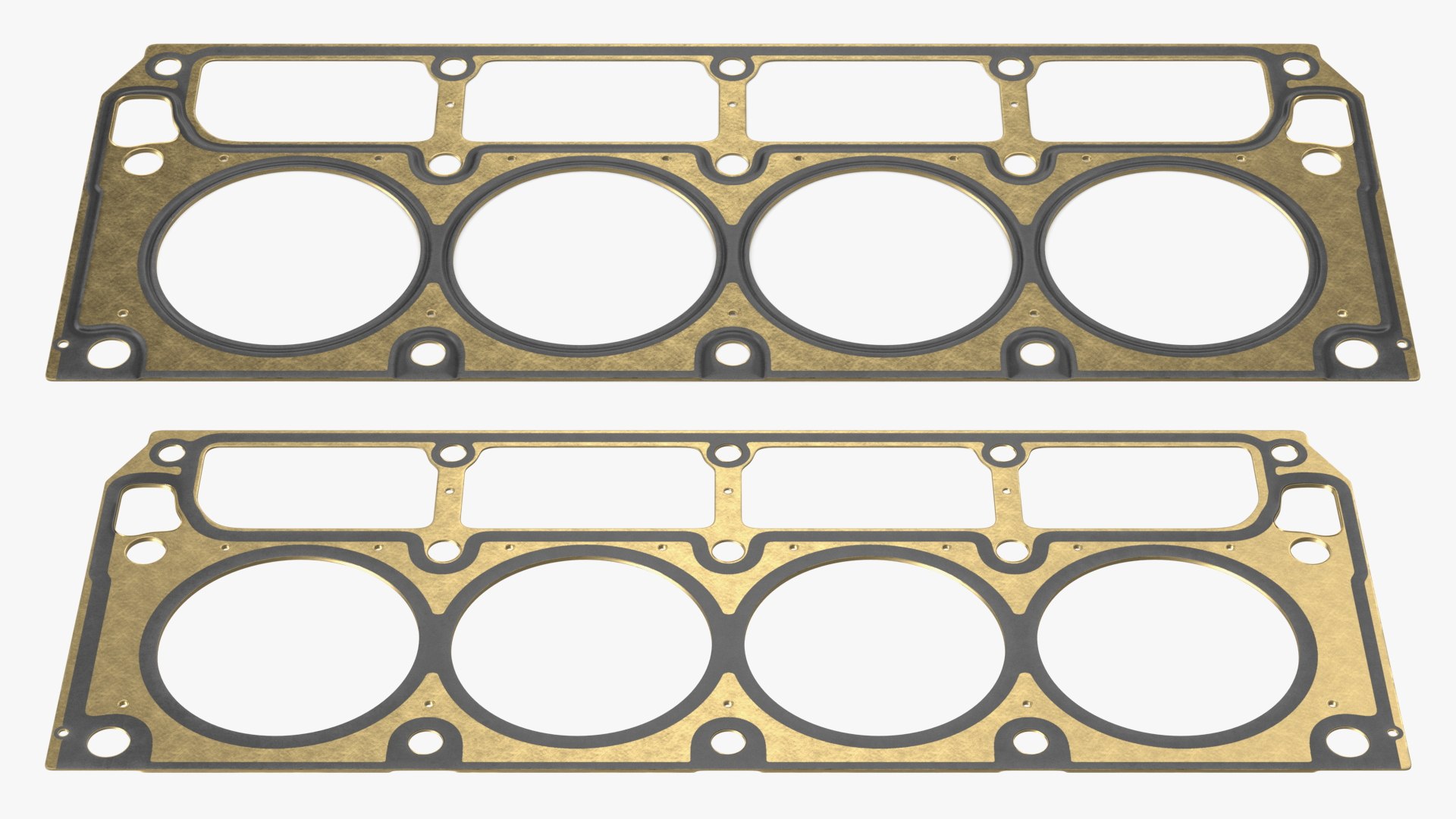 Cylinder Head Gasket GM Brass Model - TurboSquid 2028394