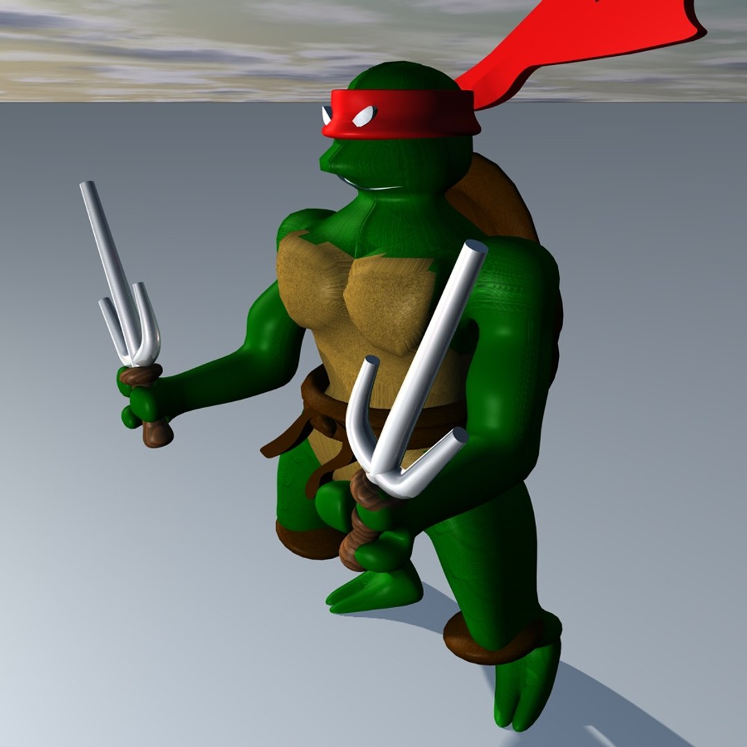 Teenage Mutant Ninja Turtles 3d Model