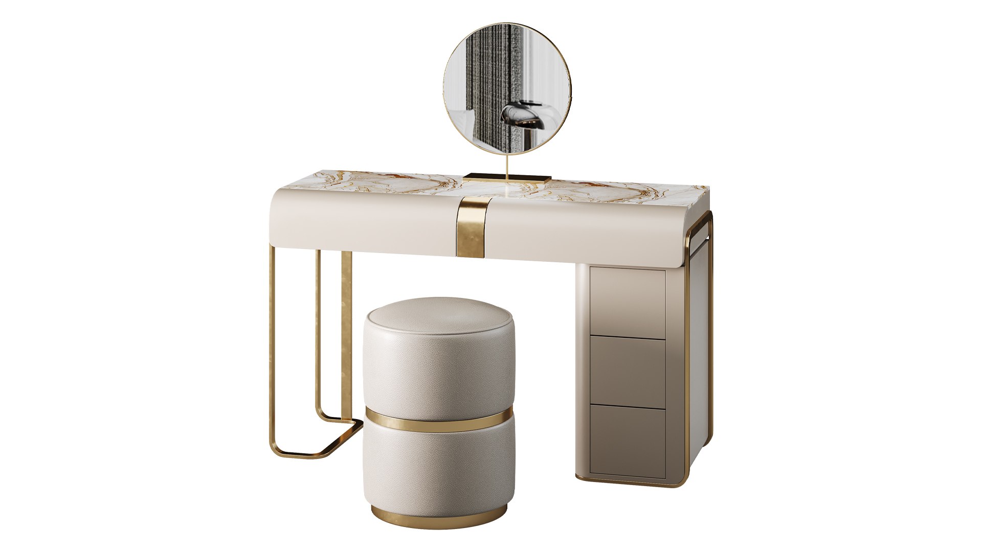 3D Model Dressing Table 04 - TurboSquid 2346972