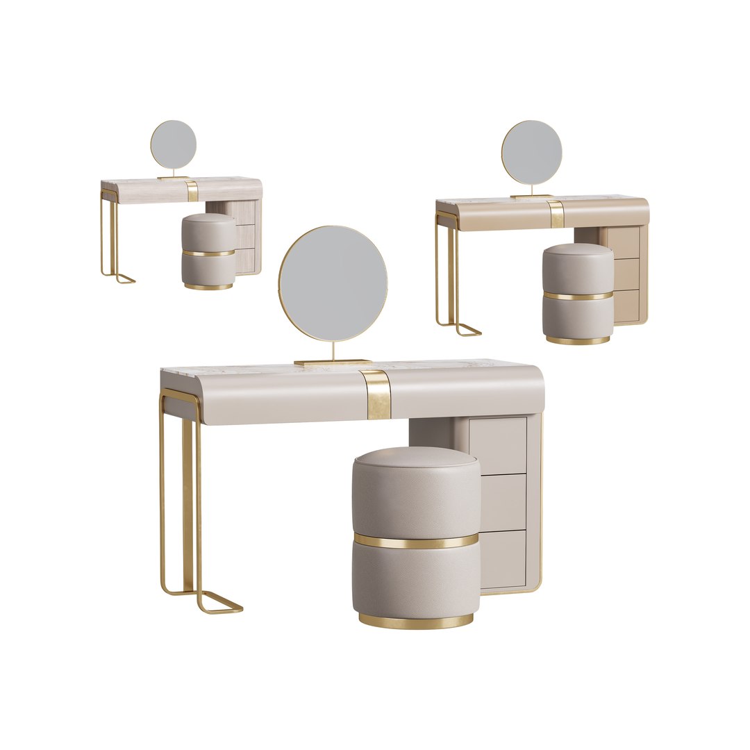 3D Model Dressing Table 04 - TurboSquid 2346972