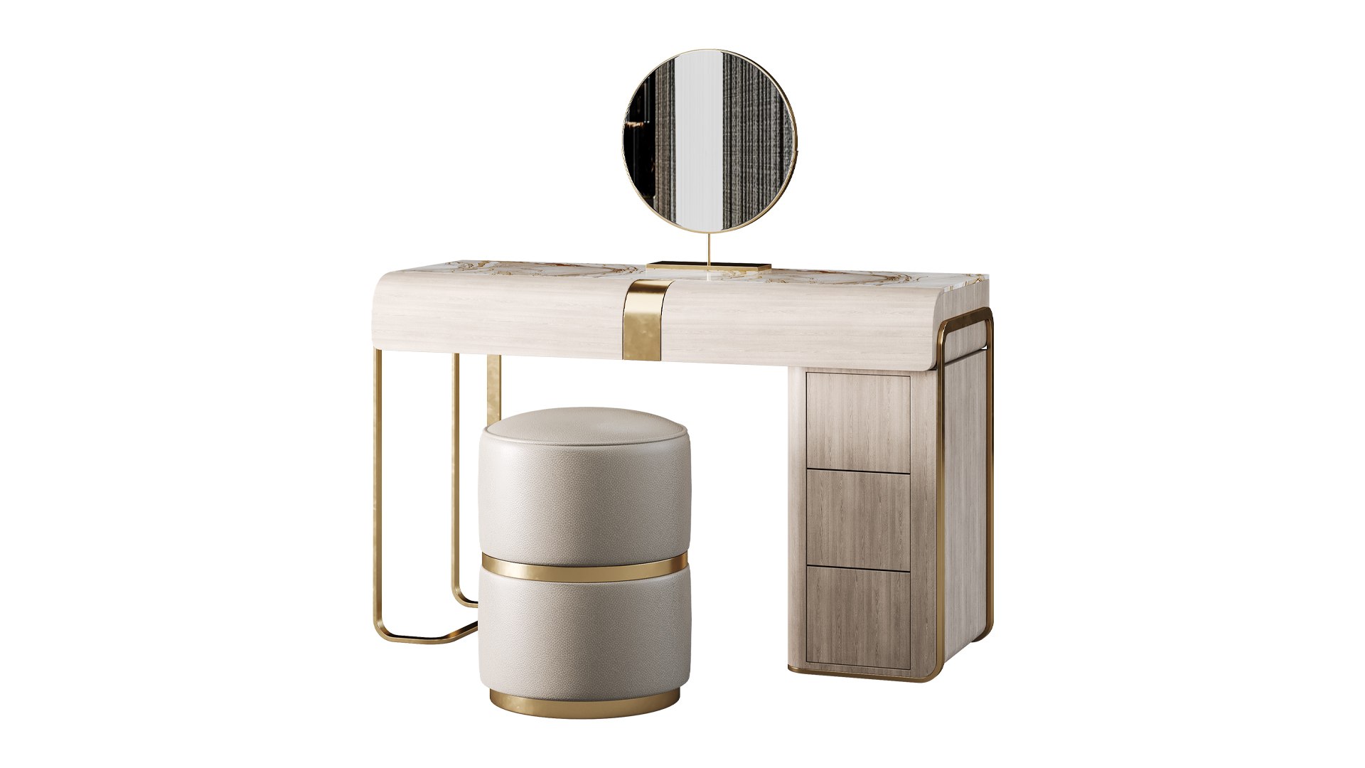 3D Model Dressing Table 04 - TurboSquid 2346972