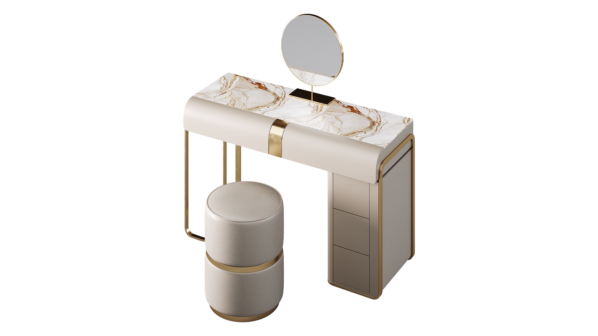 3D Model Dressing Table 04 - TurboSquid 2346972