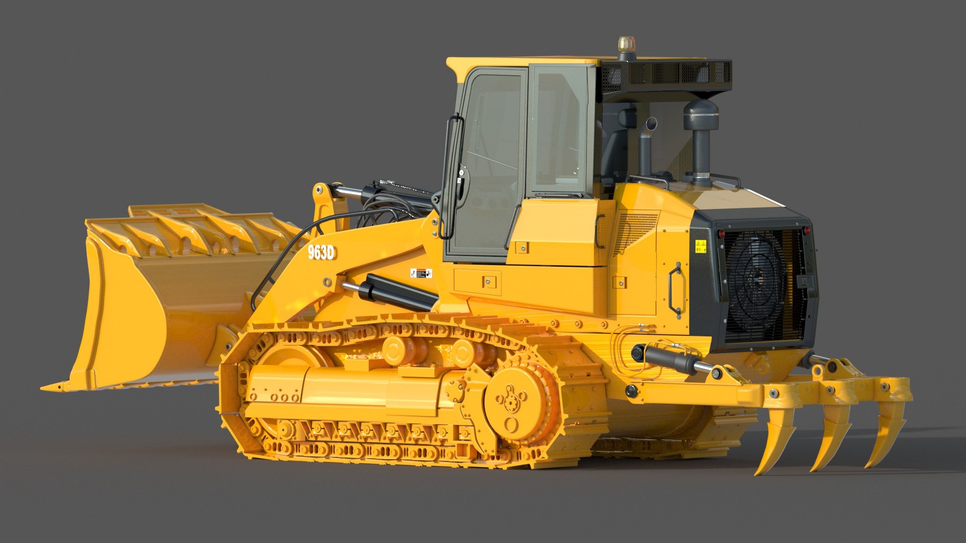 3D Model Crawler Loaders - TurboSquid 2215491