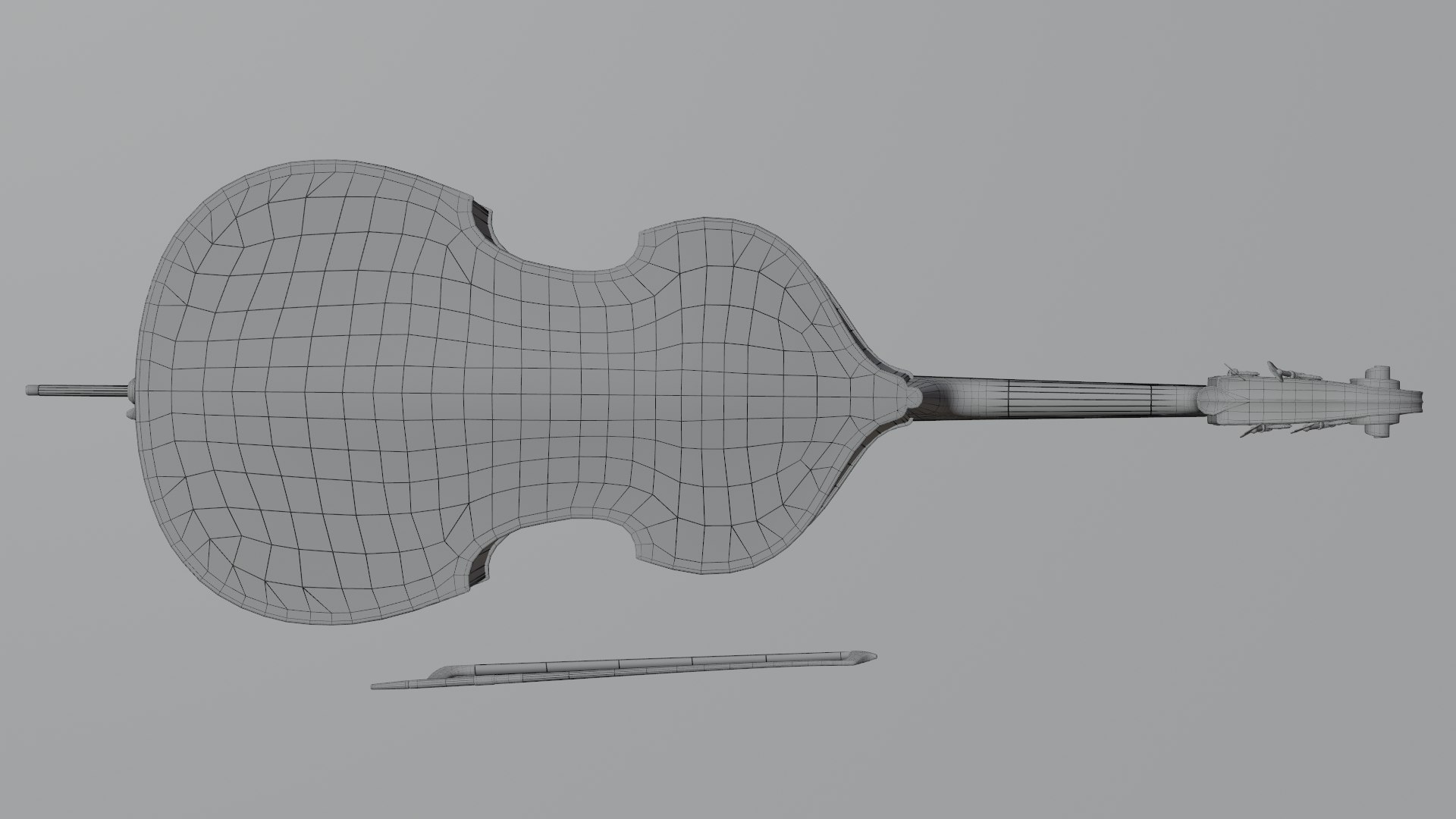 3D Double Bass 3D Model - TurboSquid 1841203