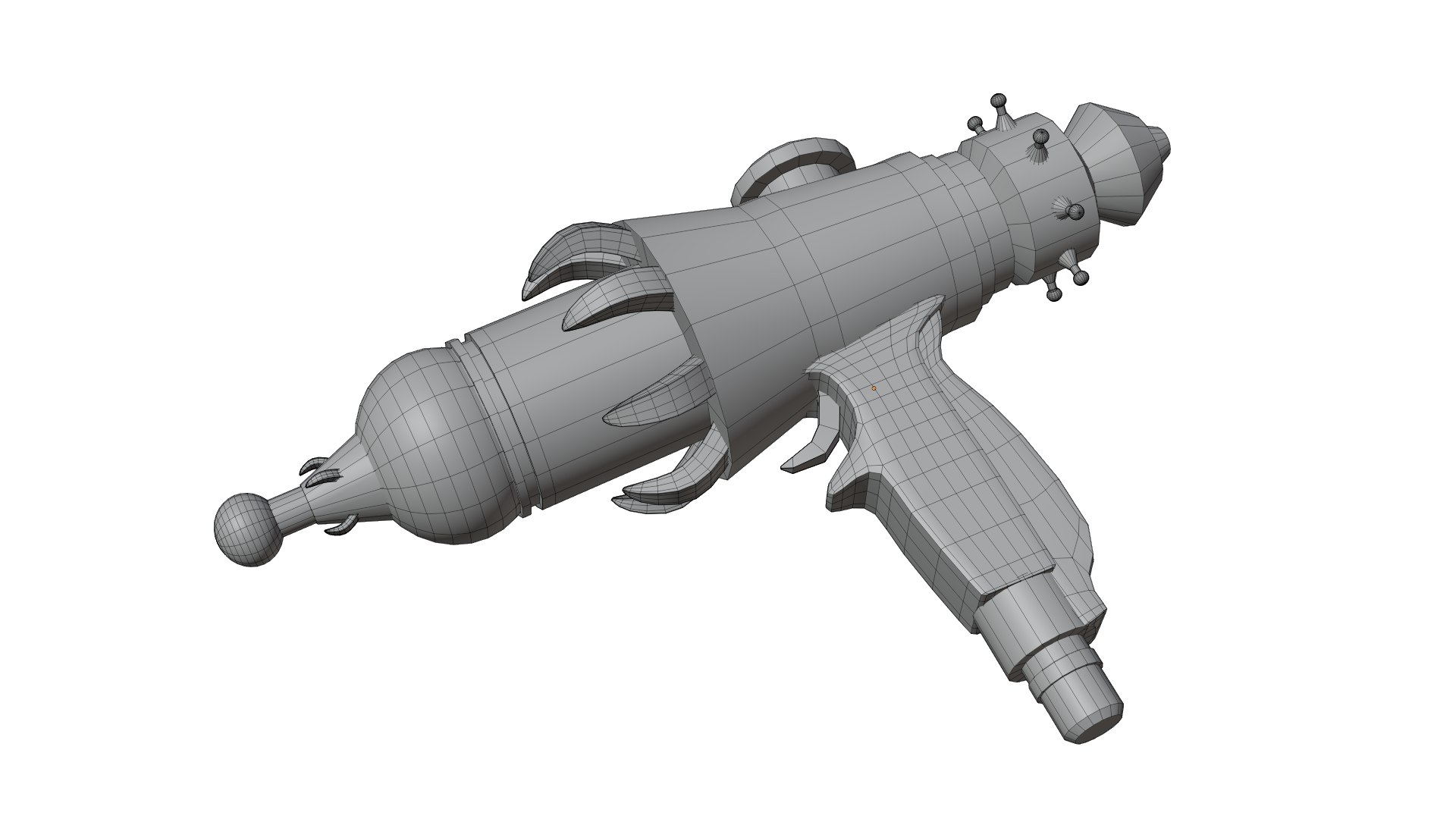 3D Alien Raygun Model - TurboSquid 2105371
