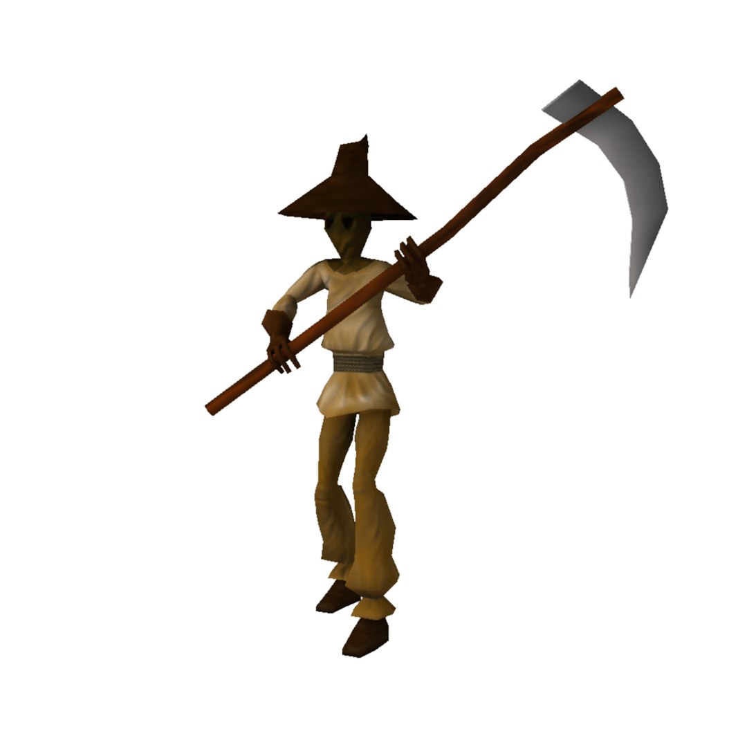 Scarecrow 3d Ma