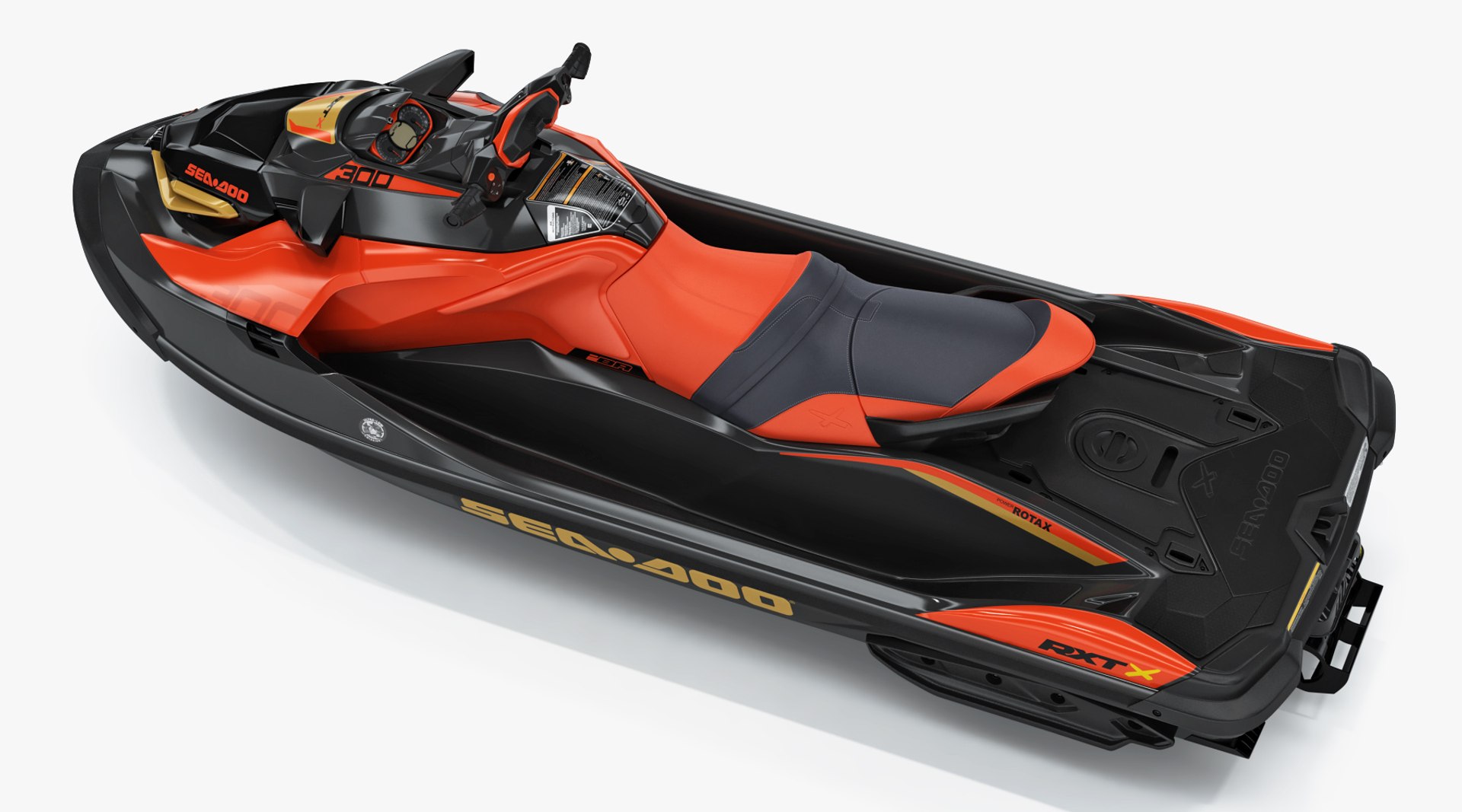 Sea-doo Rxt-x 300 Red 3D Model - TurboSquid 1406220