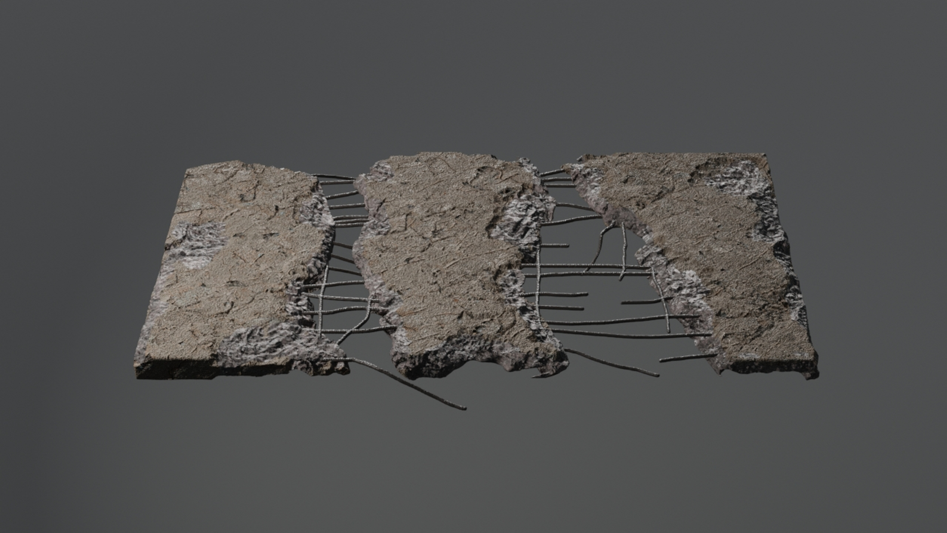 Collapsed Damaged Destroyed Post Apocalyptic Ceilings And Roofs Vol 01 ...