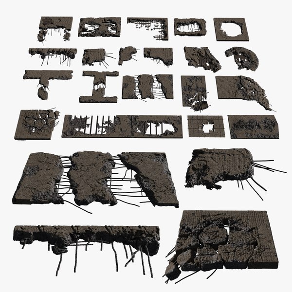 3D Destruction Models | TurboSquid