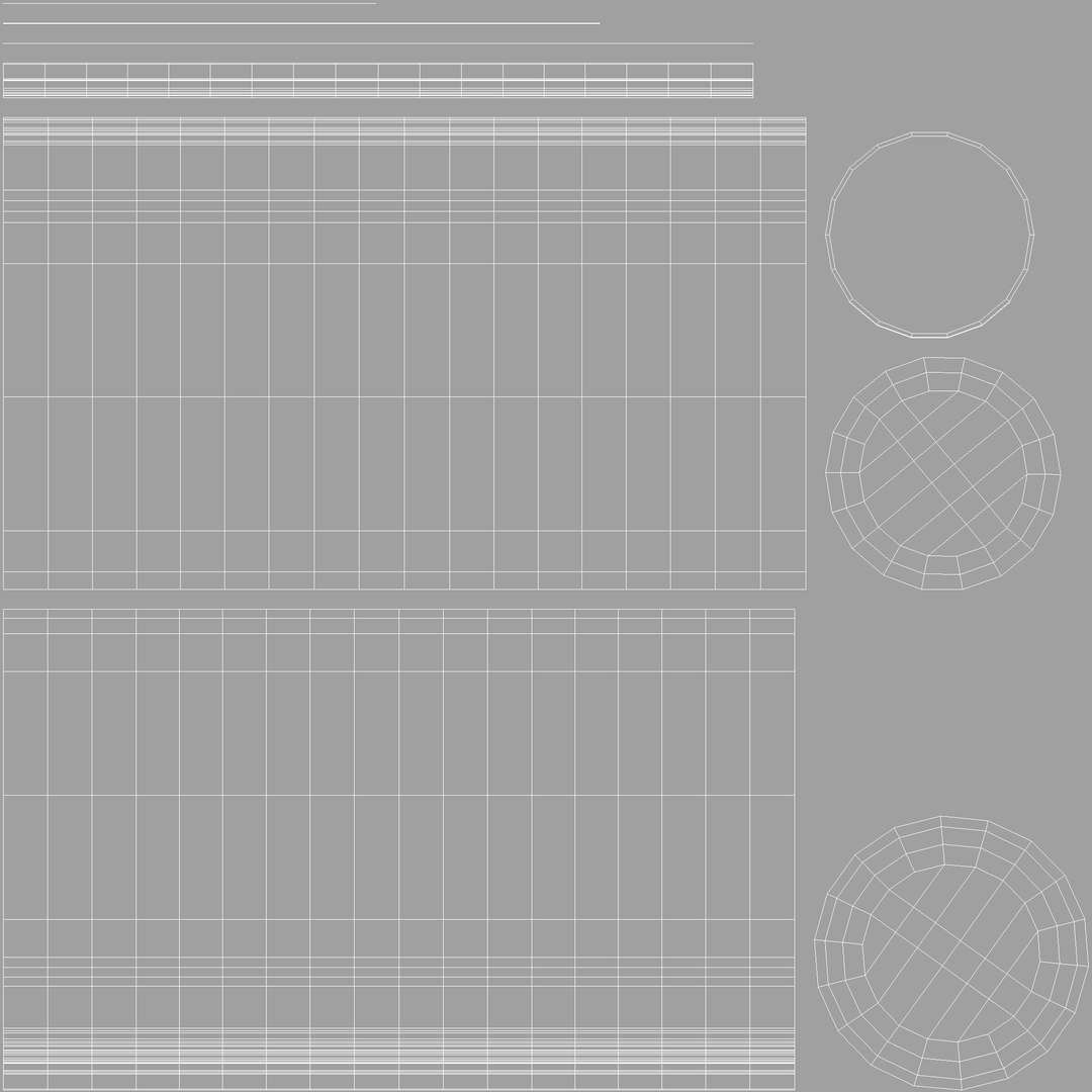 3D Four Candy jars model - TurboSquid 1855449