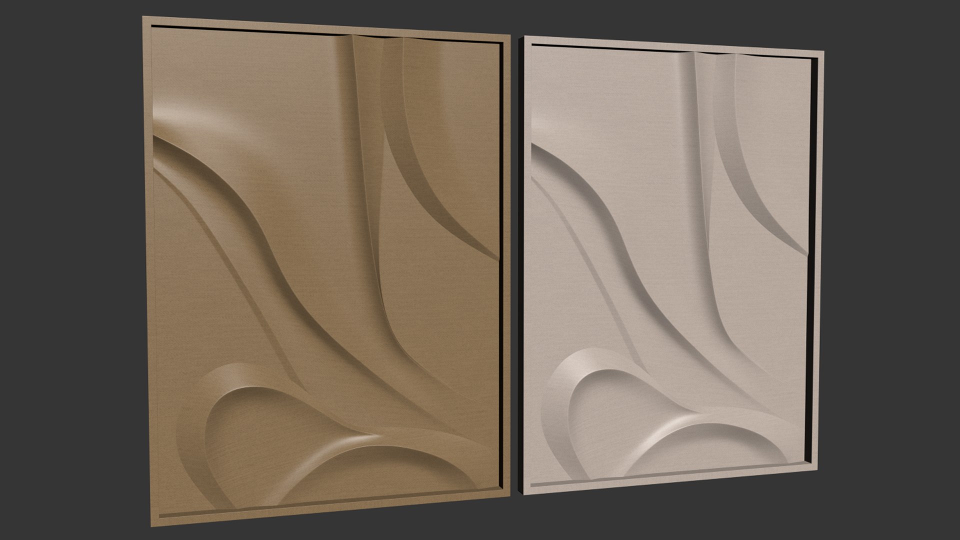 Wood Wall Hanging Model - TurboSquid 2279206