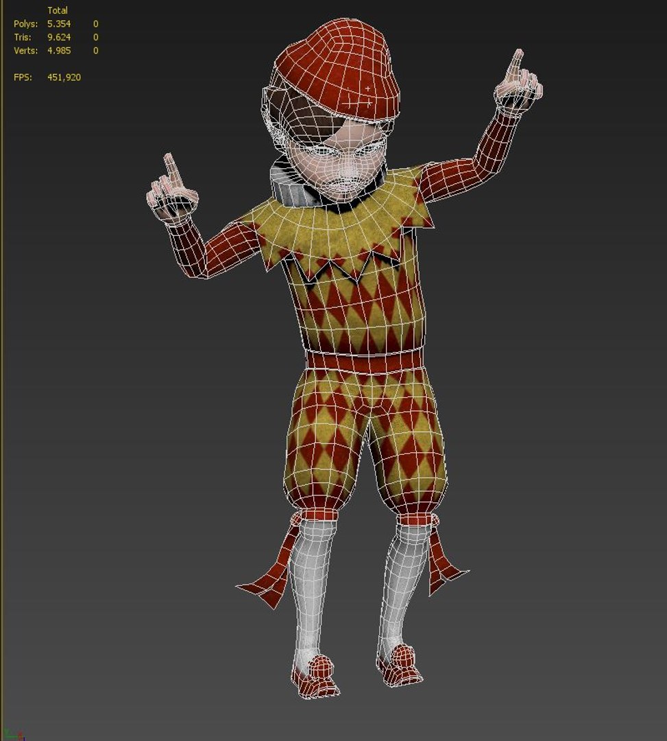 doll character 3d model