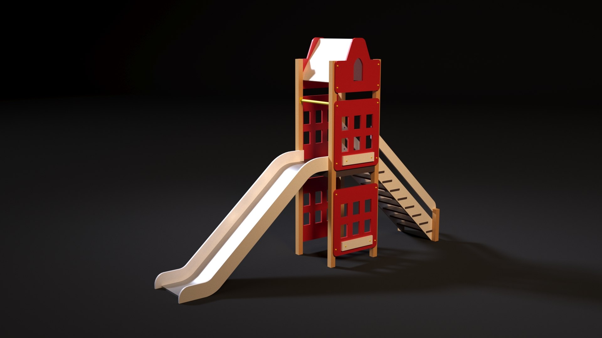 3D Children's slide model - TurboSquid 1739095