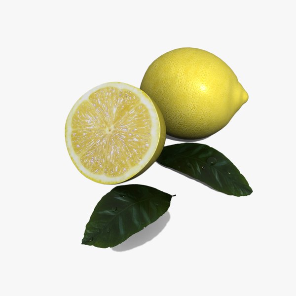 3ds max lemon citrus limonum