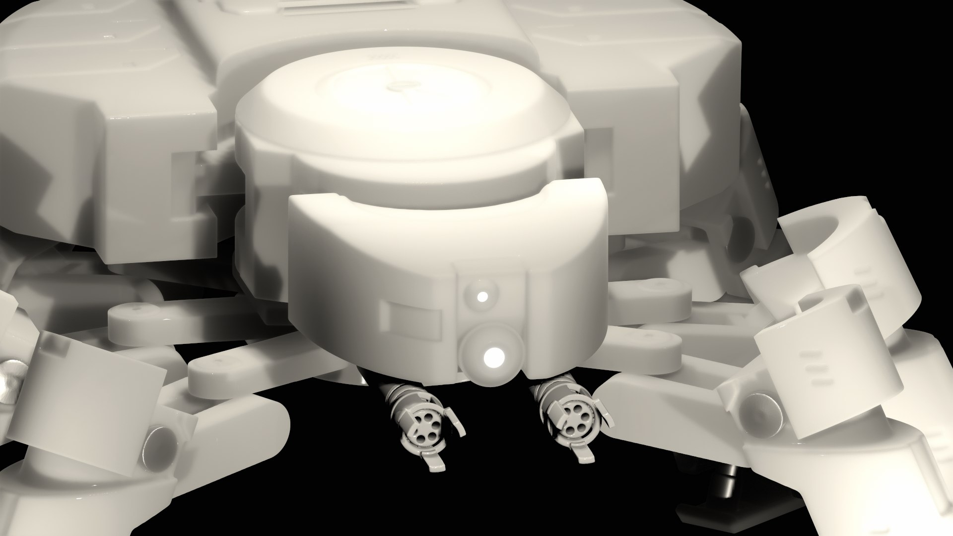 Anime Ghost In The Shell Military Tank Concept Prototype 2023 3D Model ...