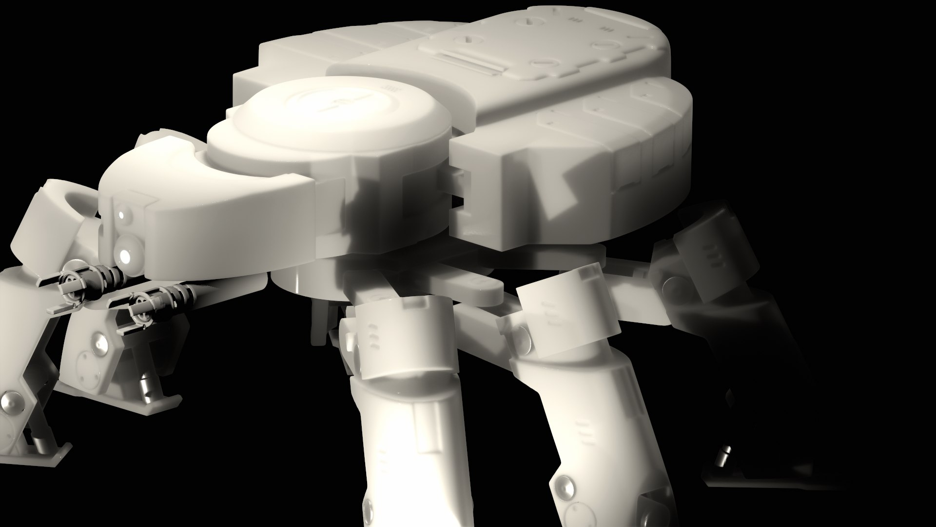 Anime Ghost In The Shell Military Tank Concept Prototype 2023 3D Model ...