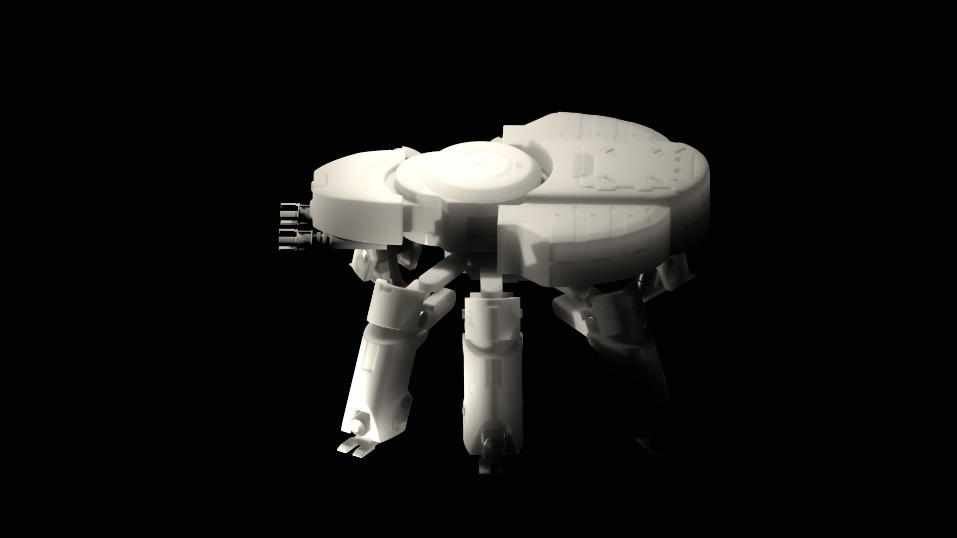 Anime Ghost In The Shell Military Tank Concept Prototype 2023 3D Model ...