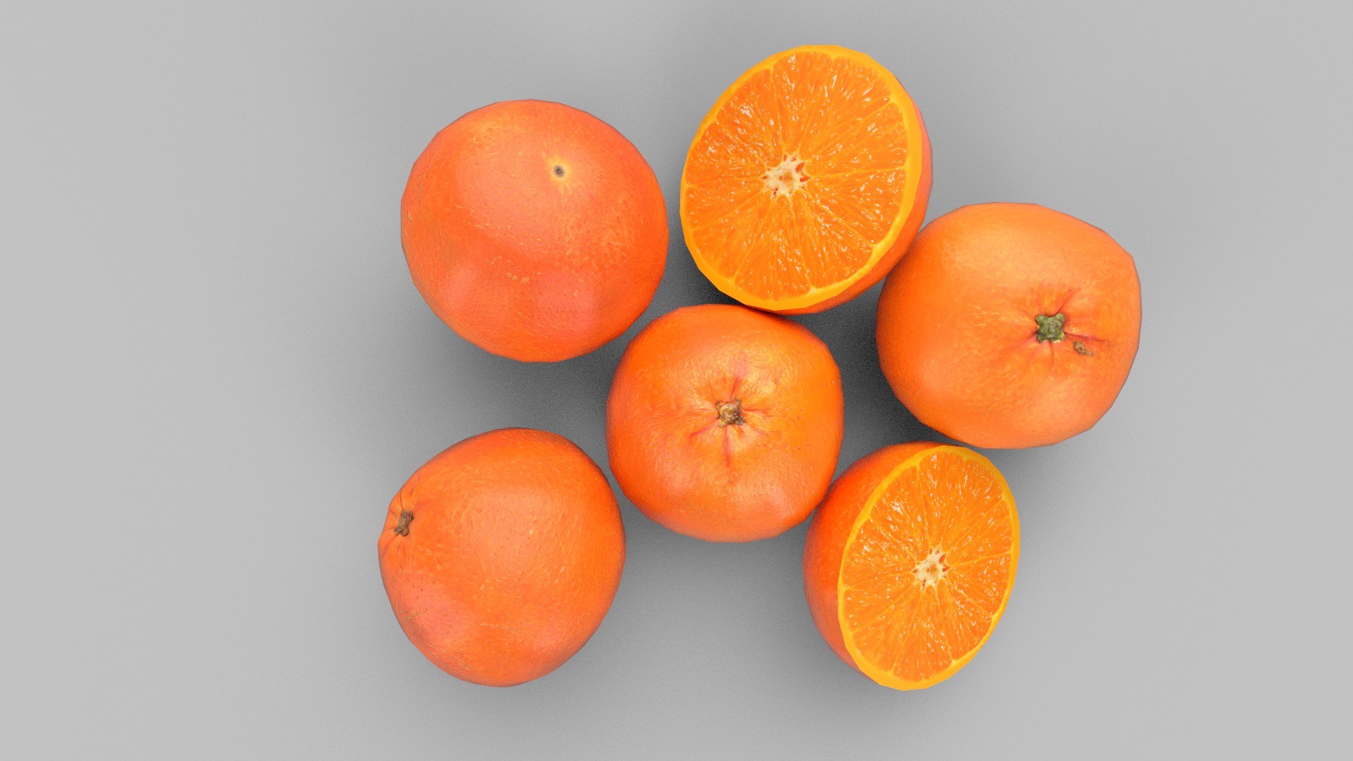 3D Tangerine Model - TurboSquid 1914628