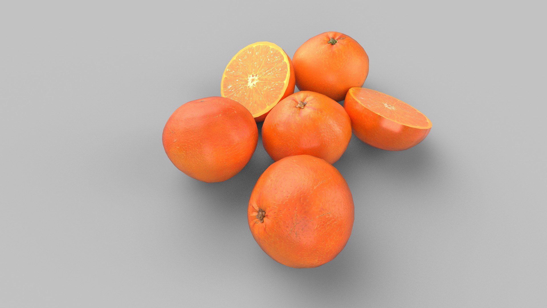 3D Tangerine Model - TurboSquid 1914628