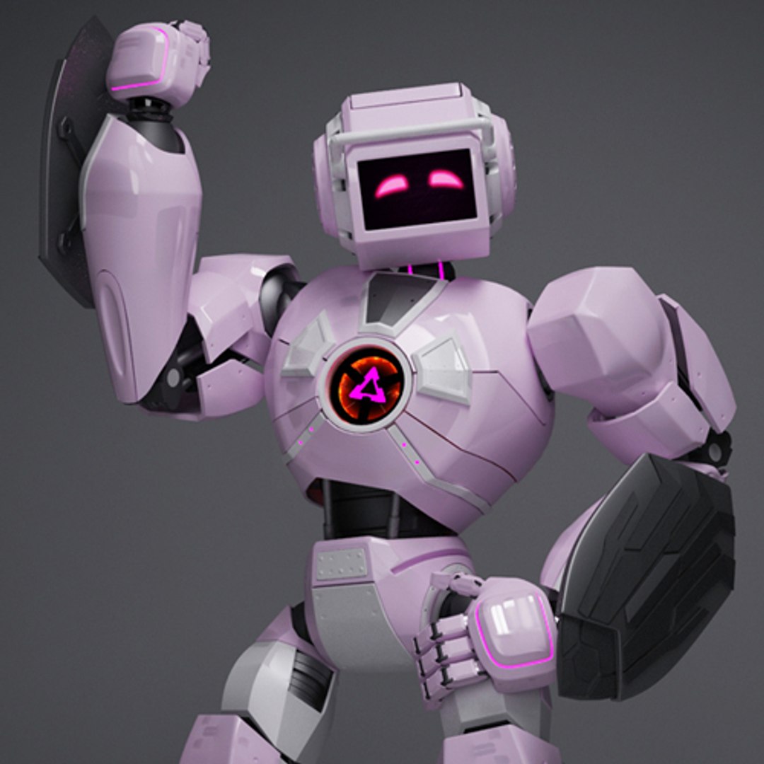 3D alien robot - TurboSquid 1539560