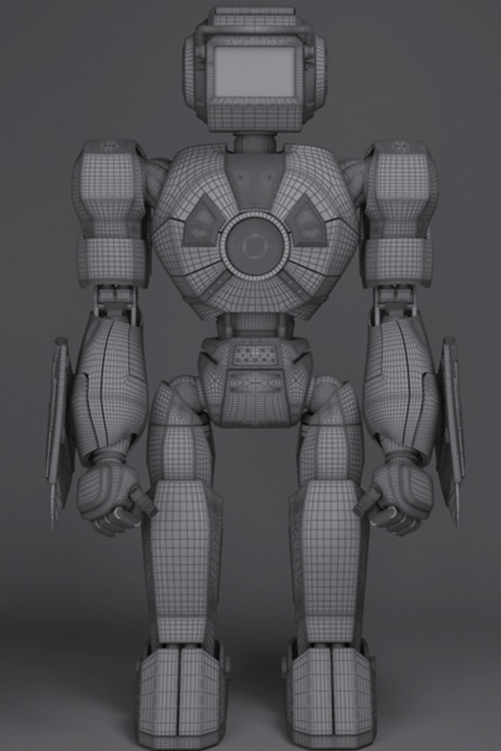 3D alien robot - TurboSquid 1539560