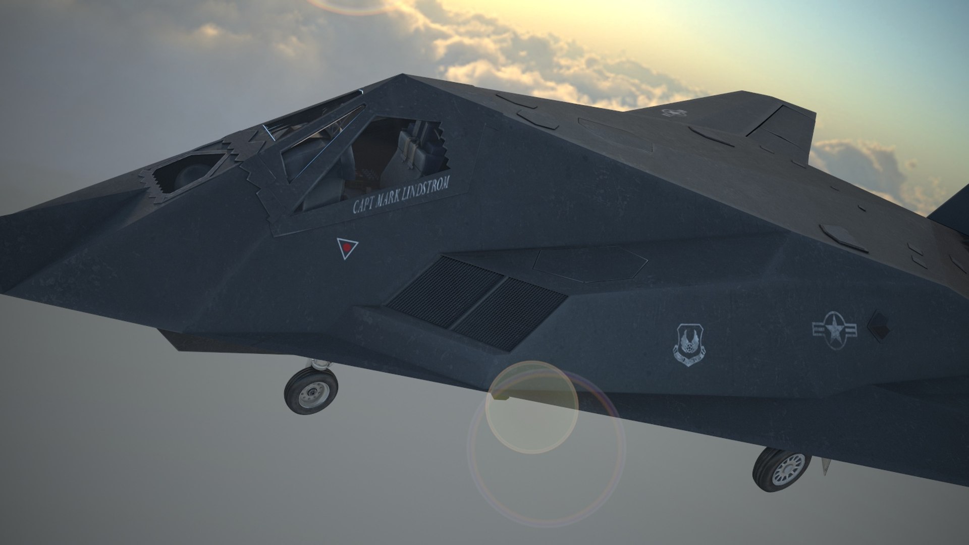 3d Model Lockheed Nighthawk