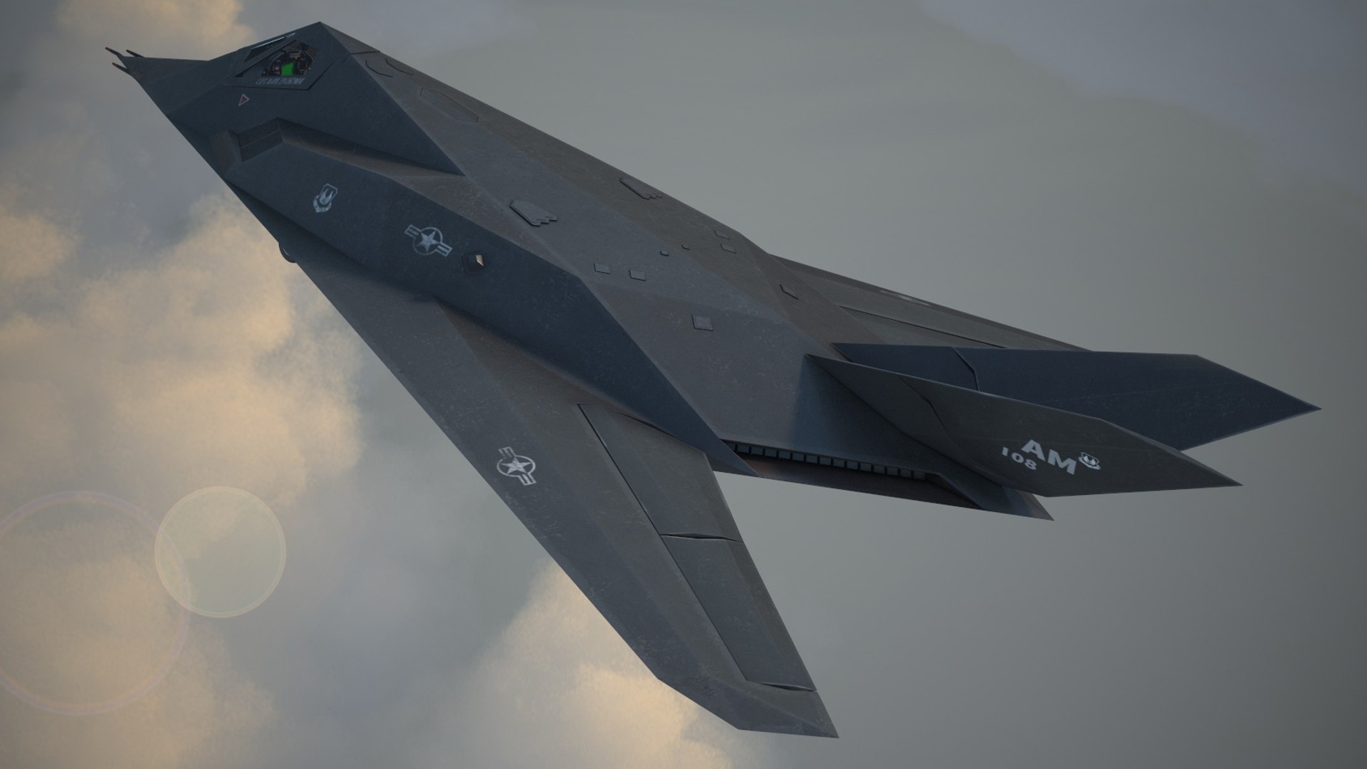 3d Model Lockheed Nighthawk
