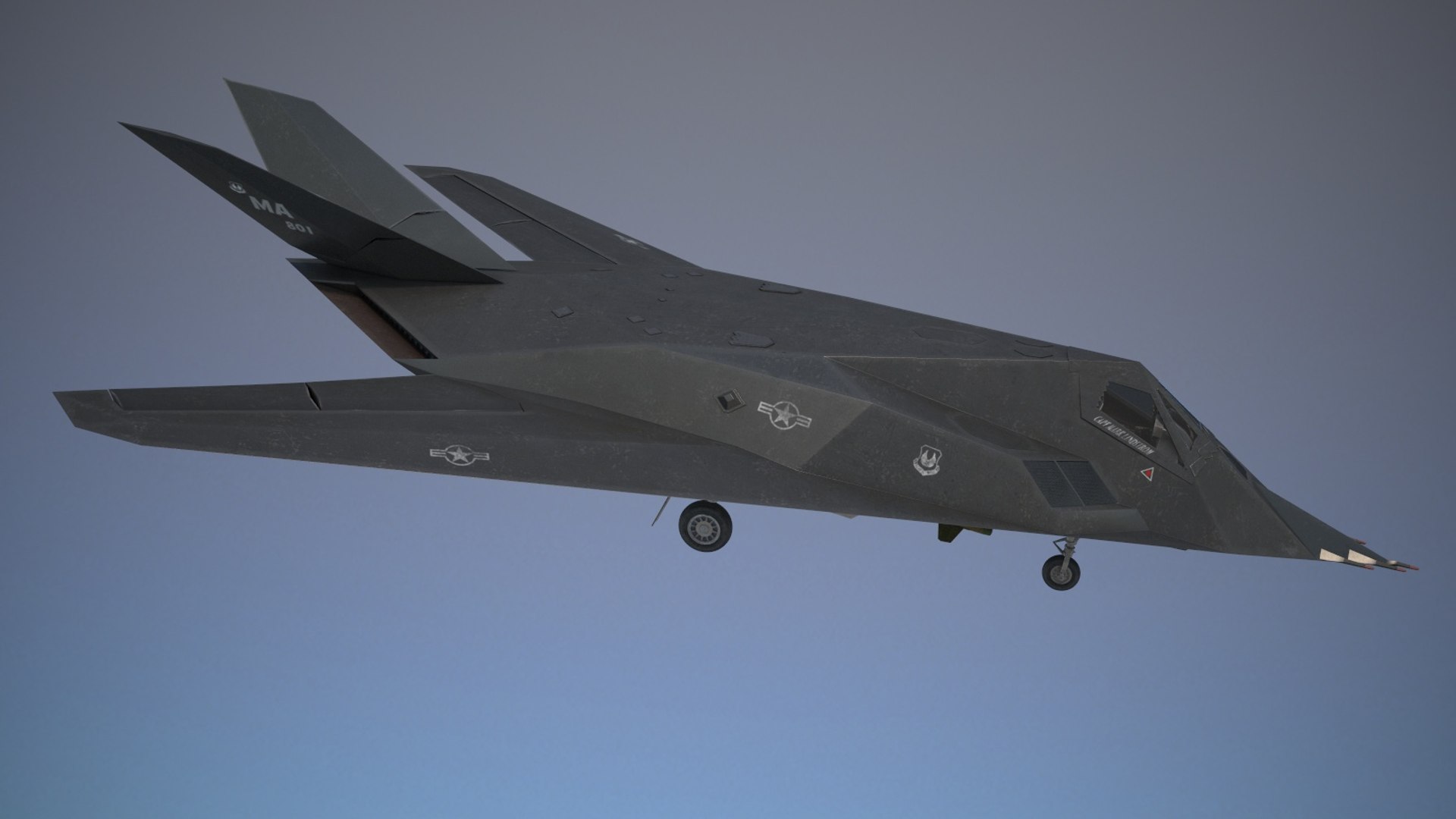 3d Model Lockheed Nighthawk