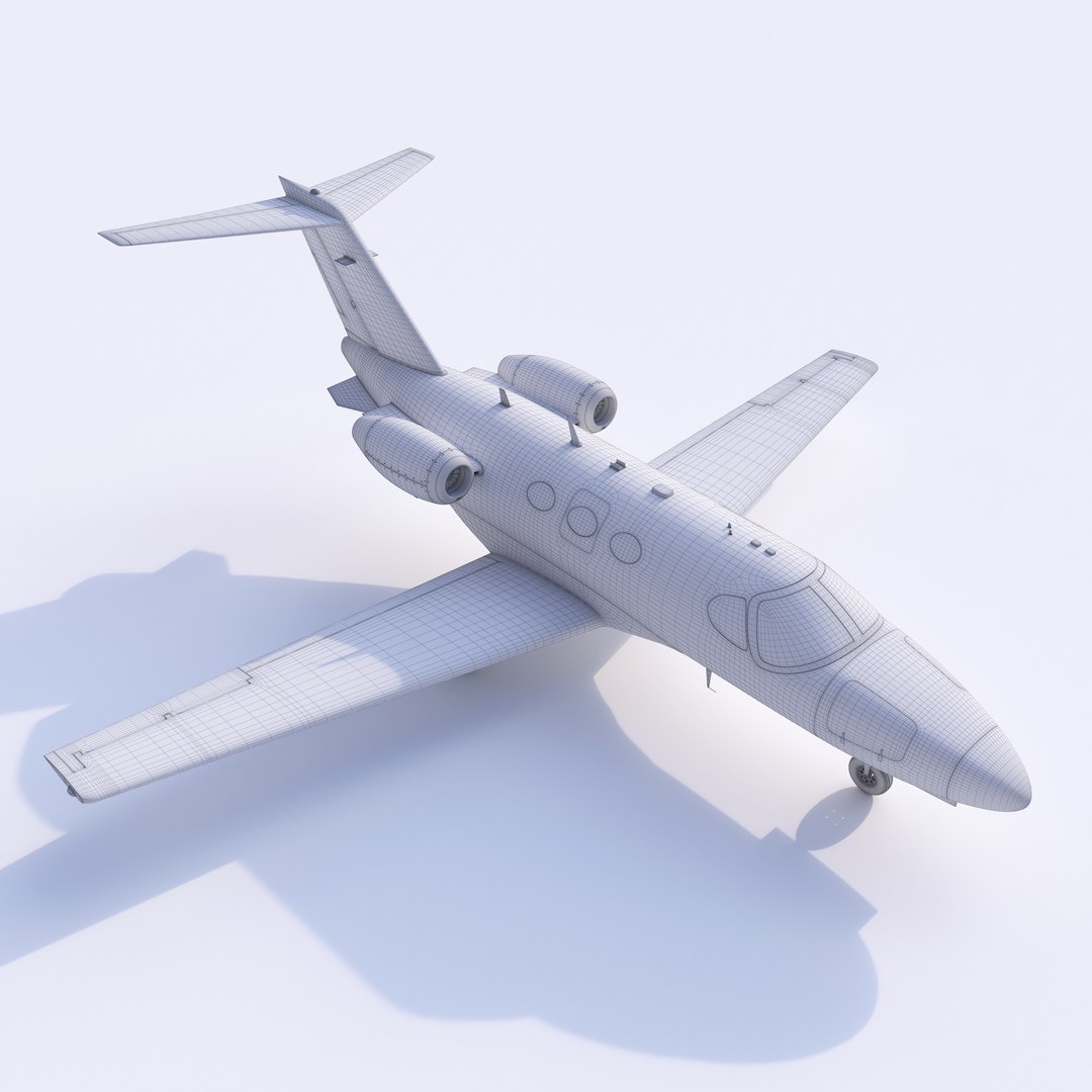3D Private Jet Cessna Plane Model - TurboSquid 2356071