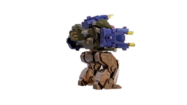 3D 5Dollar Store Rigged Mech Game Ready - TurboSquid 1991414