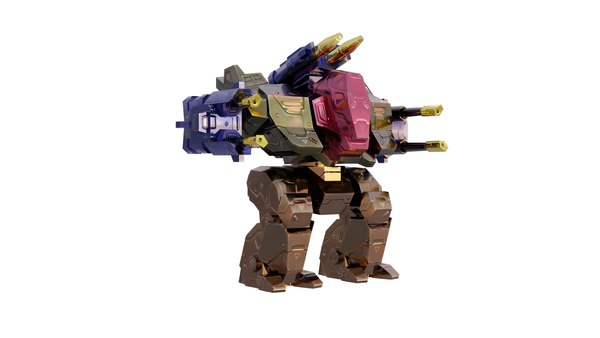 3D 5Dollar Store Rigged Mech Game Ready - TurboSquid 1991414