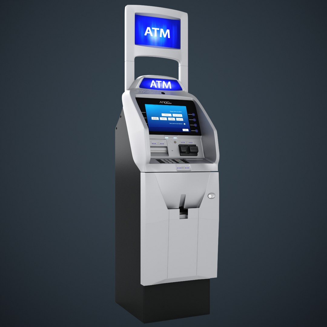 atm triton argo 3d model